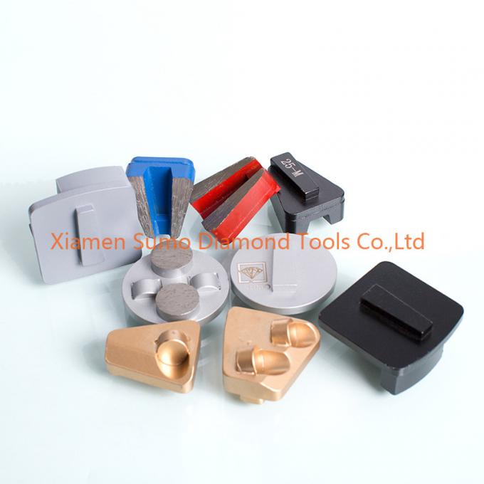 Scanmaskin Grinder Redi Lock Diamonds With Oval Shape Segments